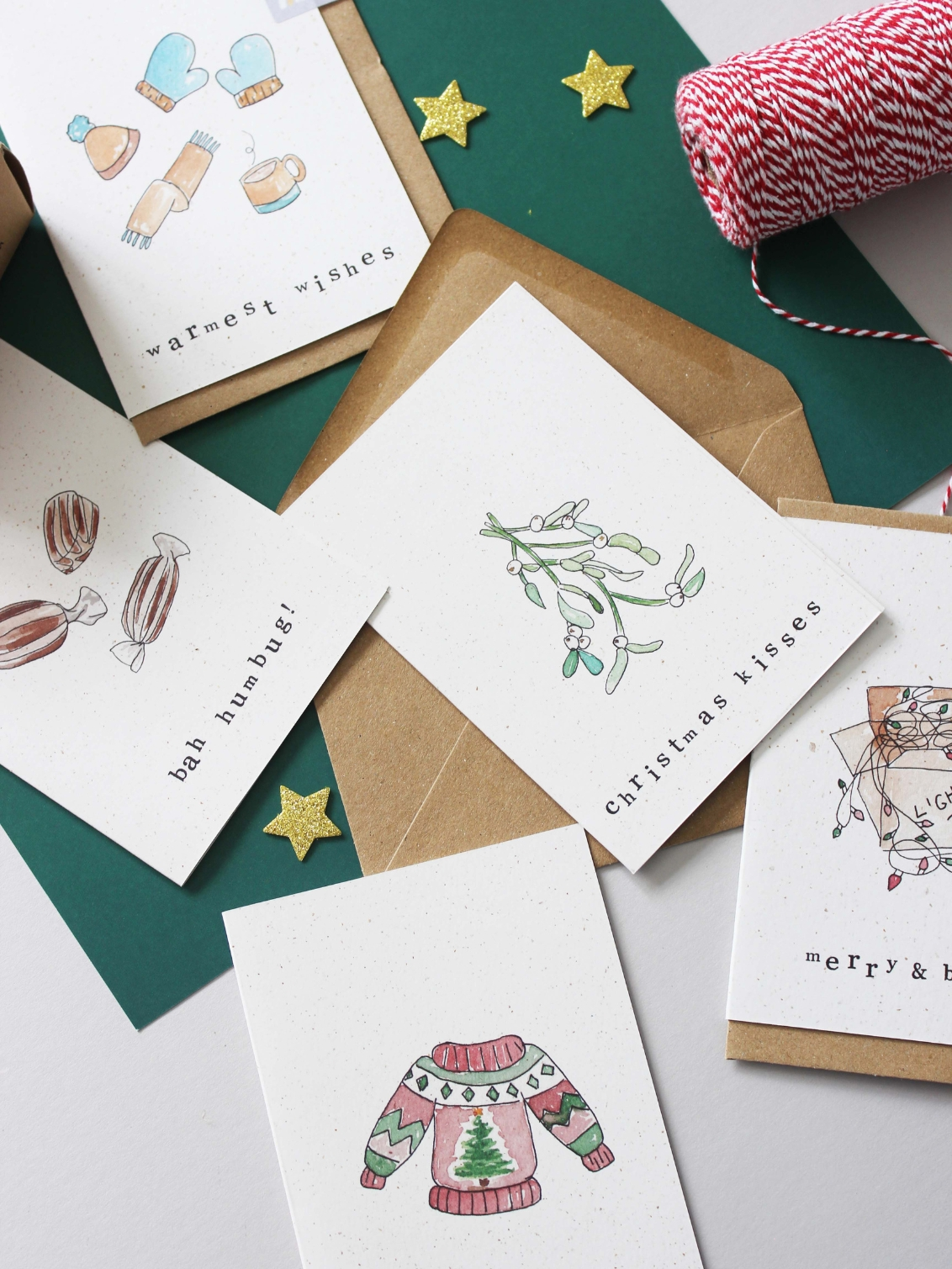 Christmas Card Packs - Holly & Co