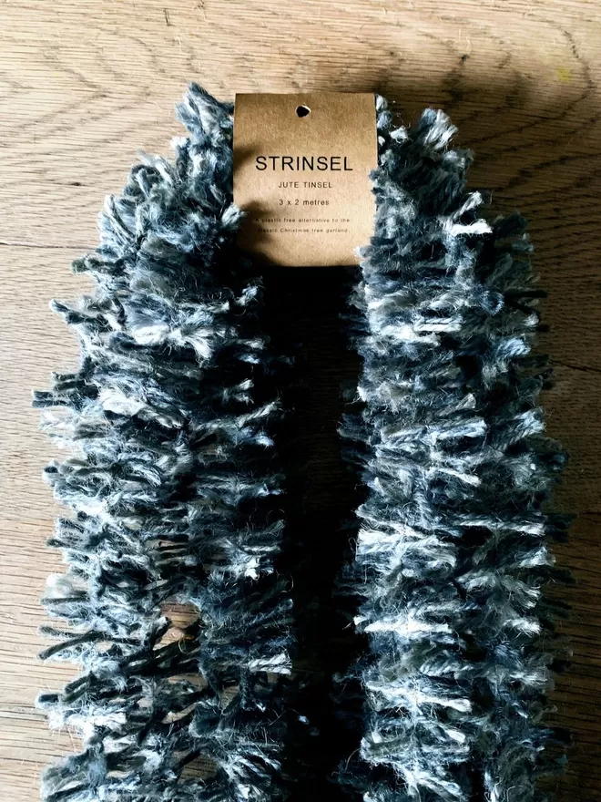 Silver Strinsel - Jute String Tinsel - Holly & Co