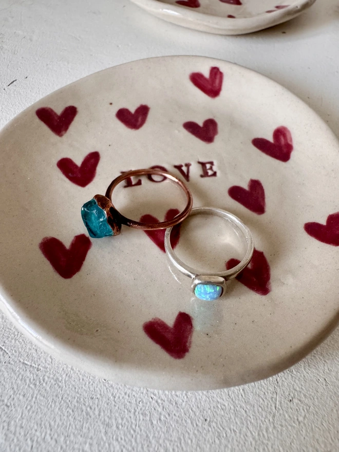 Heart Design Ring Dish - Holly & Co